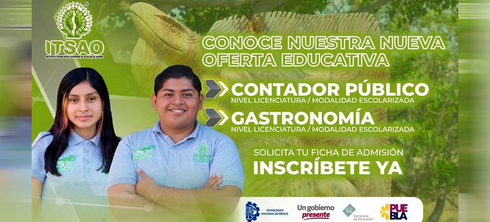 TecNM :: Instituto Tecnológico Superior de Acatlán de Osorio - ITSAO