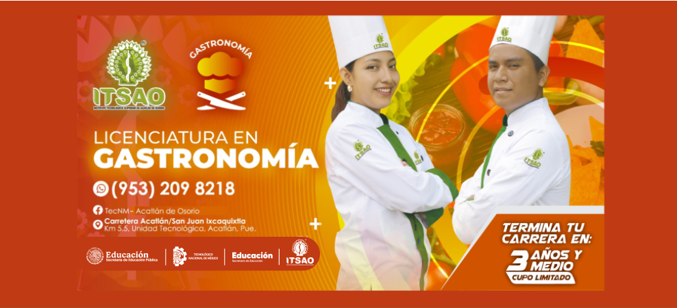 TecNM :: Instituto Tecnológico Superior de Acatlán de Osorio - ITSAO